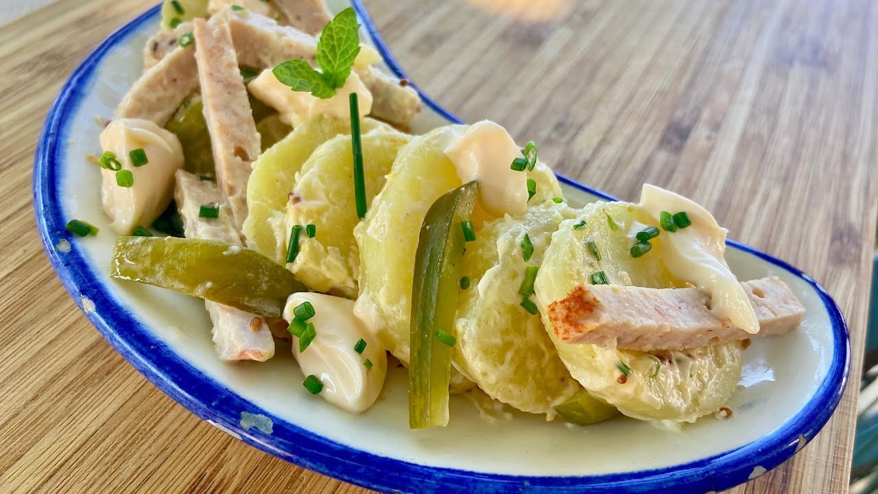 ENSALADA ALEMANA Kartoffelsalat - Guille Rodríguez