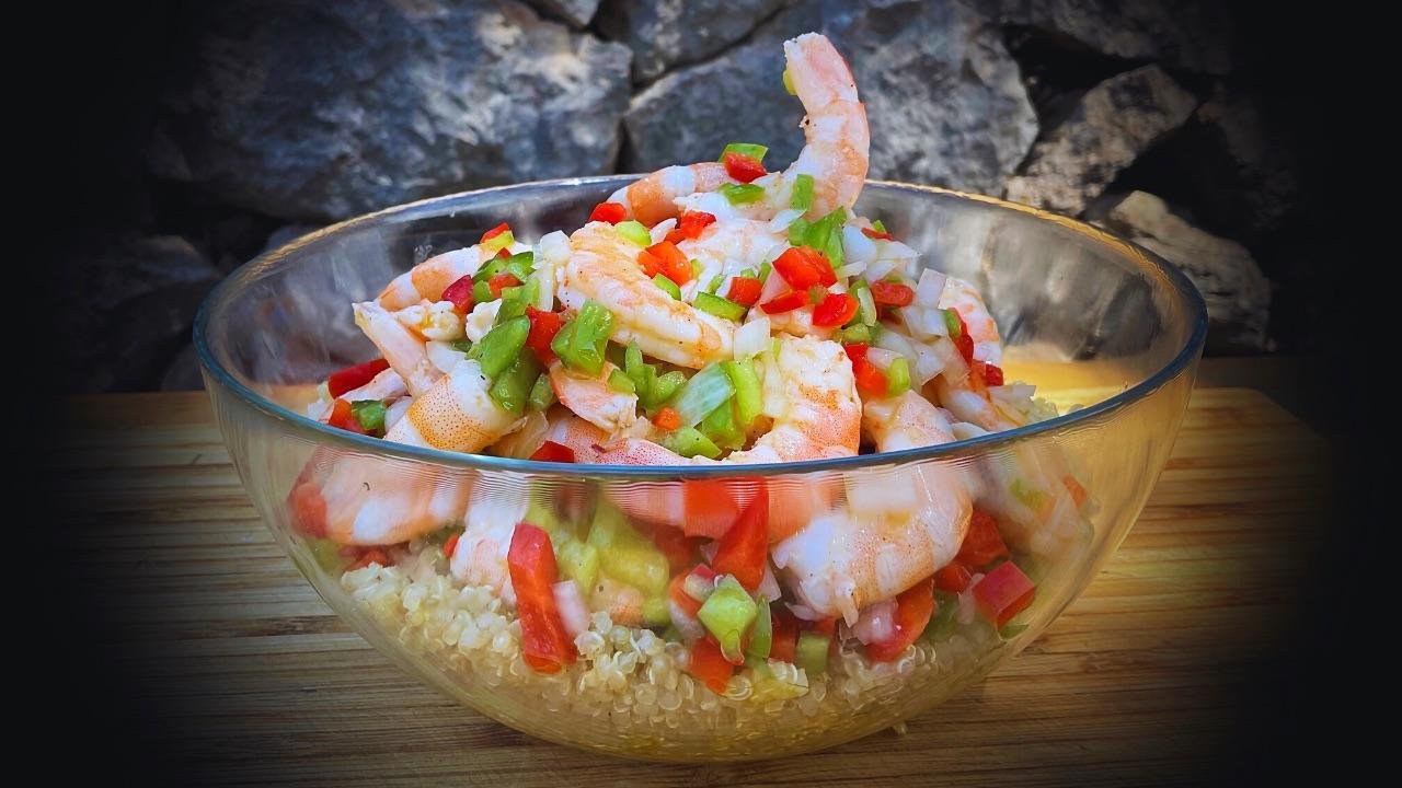SALPICÓN de LANGOSTINOS y QUINOA espectacular 😃 - Guille Rodríguez