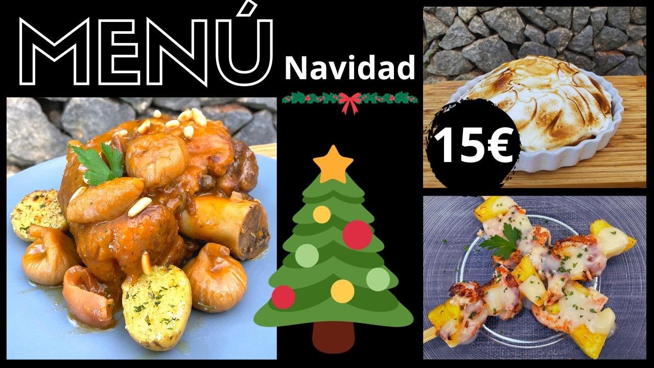 MENU ESPECIAL NAVIDAD🎄 Para 4 personas por 15€ - Guille Rodríguez